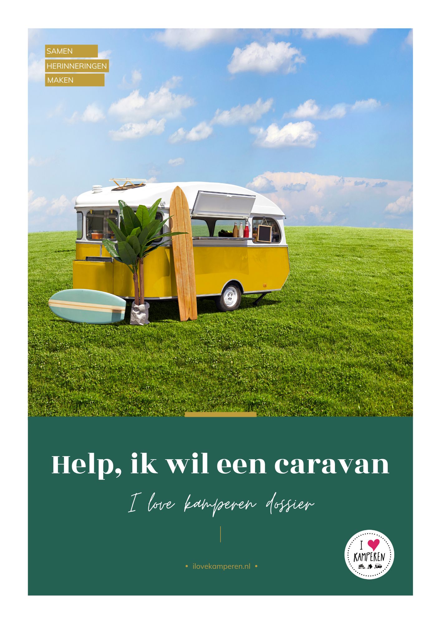 E-book Help ik wil een caravan! – I Love Kamperen